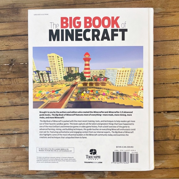 Other | The Big Book Of Minecraft 191 Page Guide | Poshmark